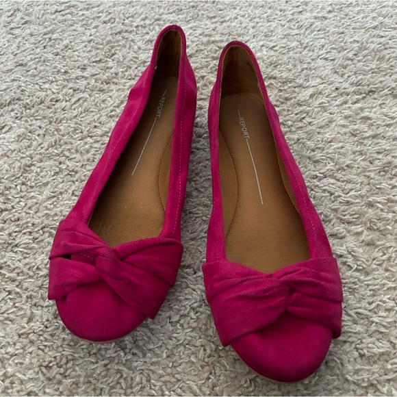 Report | Shoes | Finalreport Footwear Villy Ballet Flats Magenta Hot ...